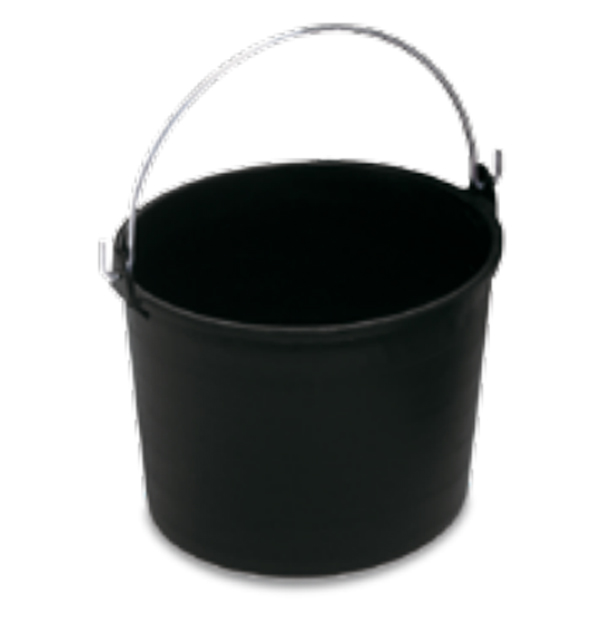 Secchio agricolo nero 41 stefanplast | Secchi | ASTORI Ferramenta