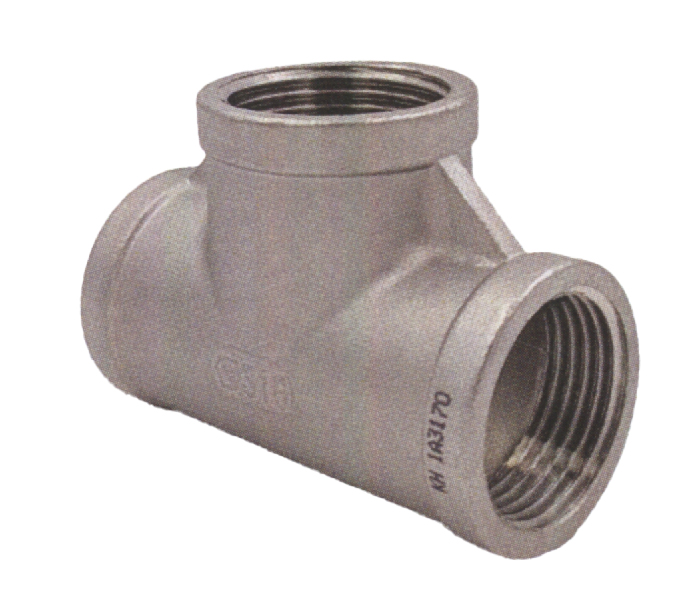 Tee inox leggero 131l iso4144 raccorderie metalliche | Raccordi inox ...