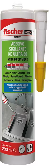Sigillante adesivo forte kd ultra 60 fischer | ASTORI Ferramenta