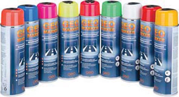 Marcatore da cantiere spray geo marker geo fennel | Smalti sintetici ...
